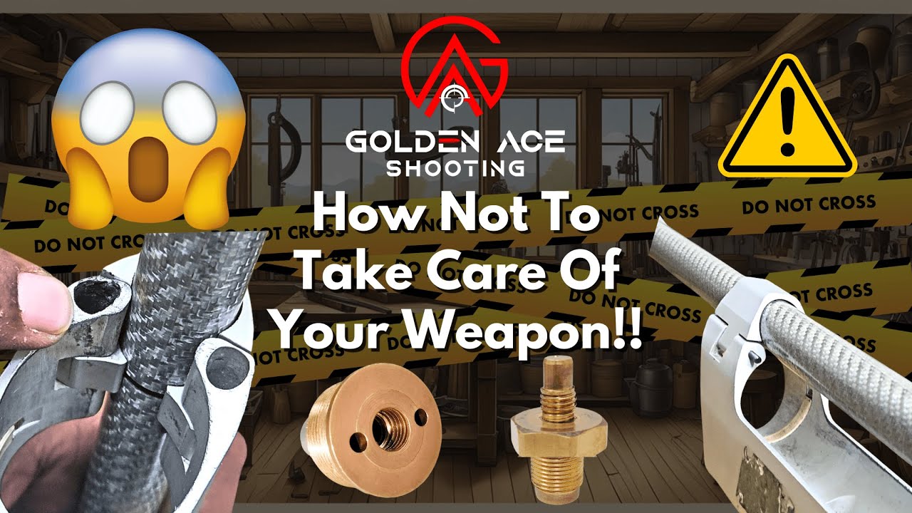 How Not To Take Care Of Your Weapon | Do Not Do This!! | Golden Ace ...