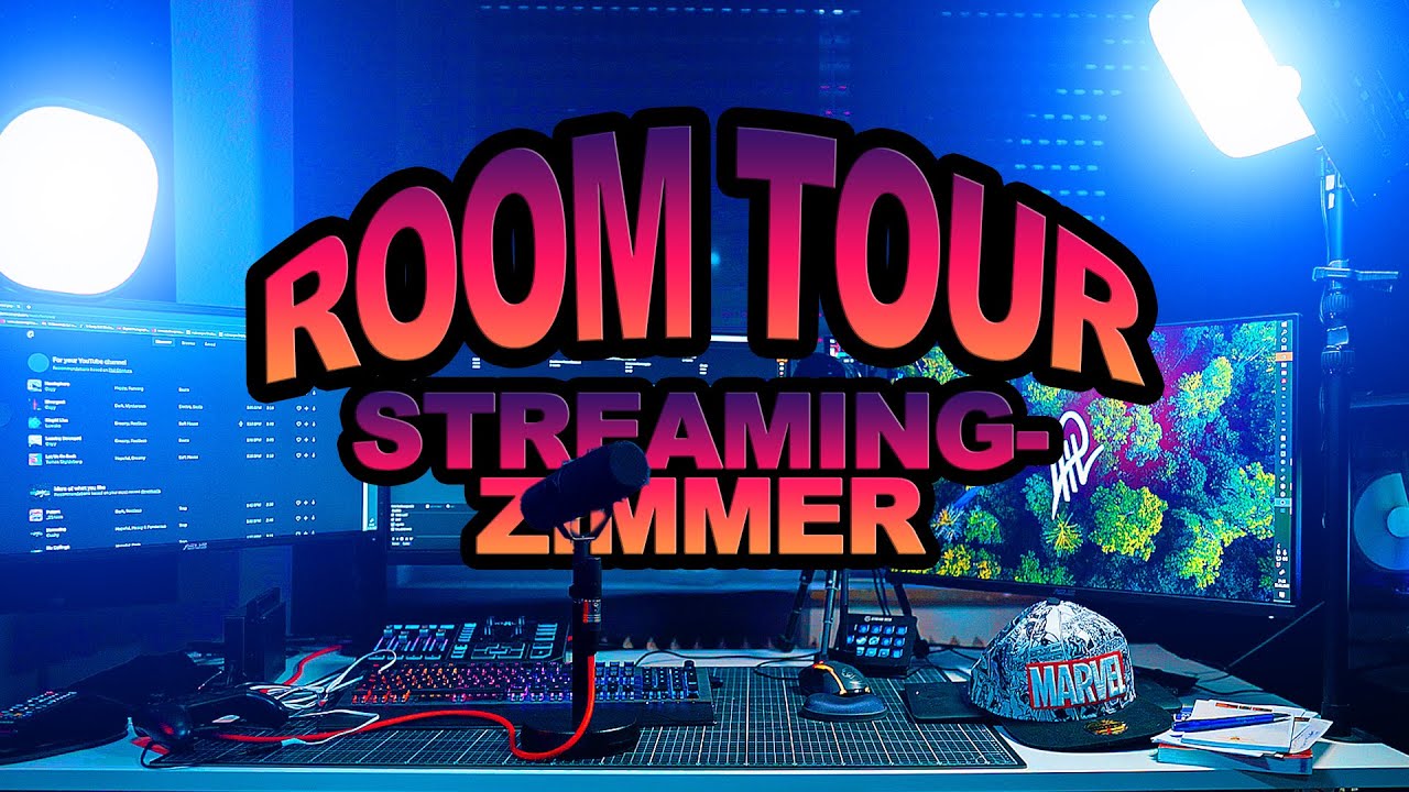⚠ ROOM TOUR: Streaming-Zimmer 😎👊 - YouTube