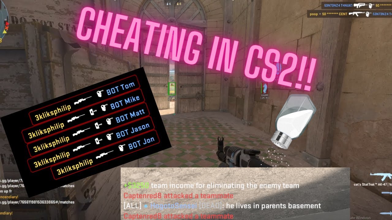 Rage-Cheating in Counter-Strike 2! - YouTube
