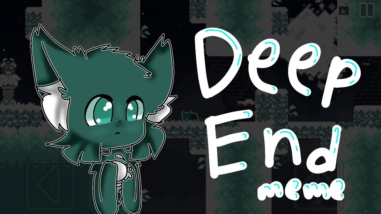 Deep End Meme | Nameless Cat | Flipaclip Animation - YouTube