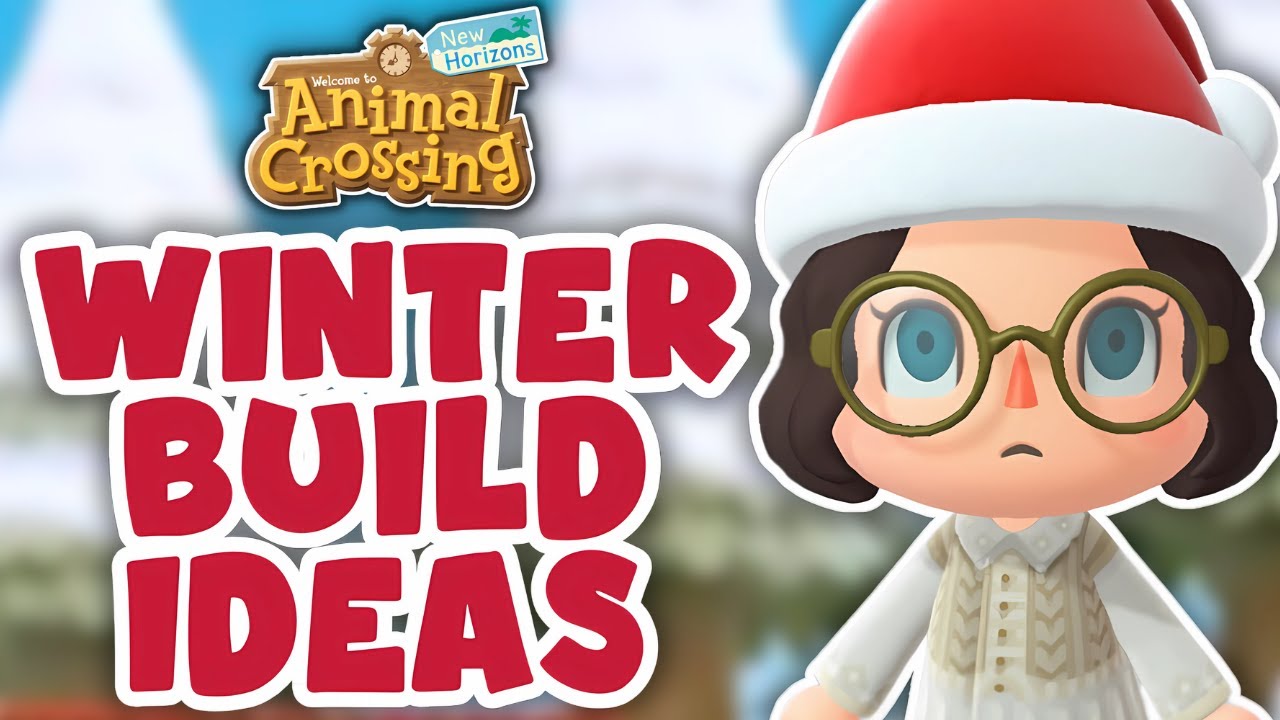 25 Winter and Festive Animal Crossing New Horizons Build Ideas! - YouTube