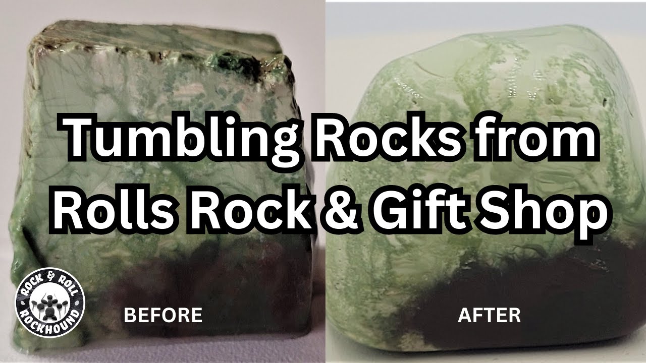 Tumbling Rocks From Rolls Rock & Gift Shop - YouTube