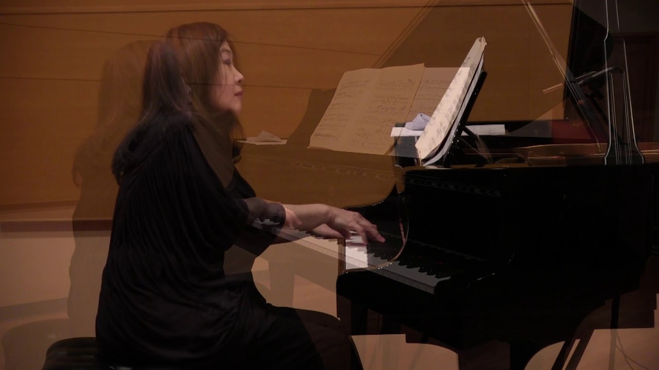 乾 春男:ソナタ 第2楽章 pf. 樋口 紀美子:Higuchi, Kimiko - YouTube