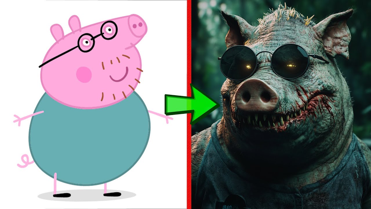 PEPPA PIG All Characters as ZOMBIES 2024 | PART 2 - YouTube