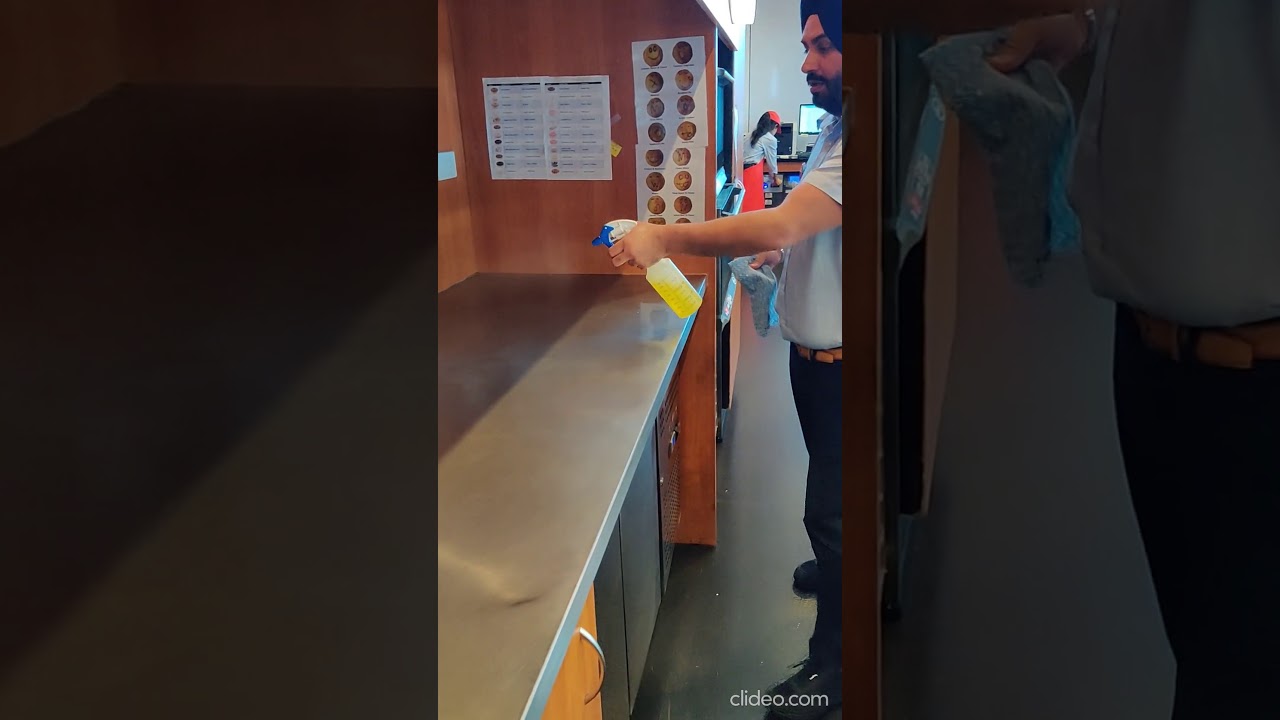 Cleaning Food area - YouTube