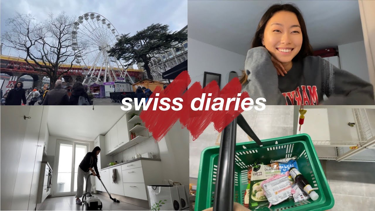 swiss diaries | spending the holidays alone, studying for exams ...