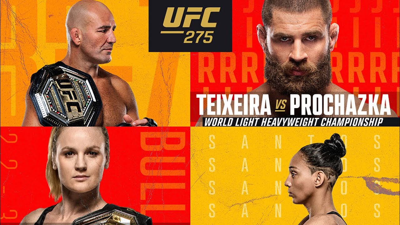 UFC 275 Texeira vs Prochazka EN VIVO - YouTube