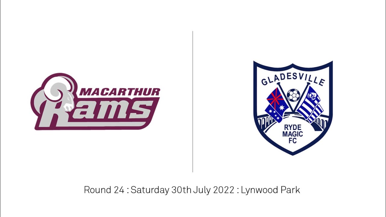 U18 Round 24 - Macarthur Rams FC v Gladesville Ryde Magic - YouTube