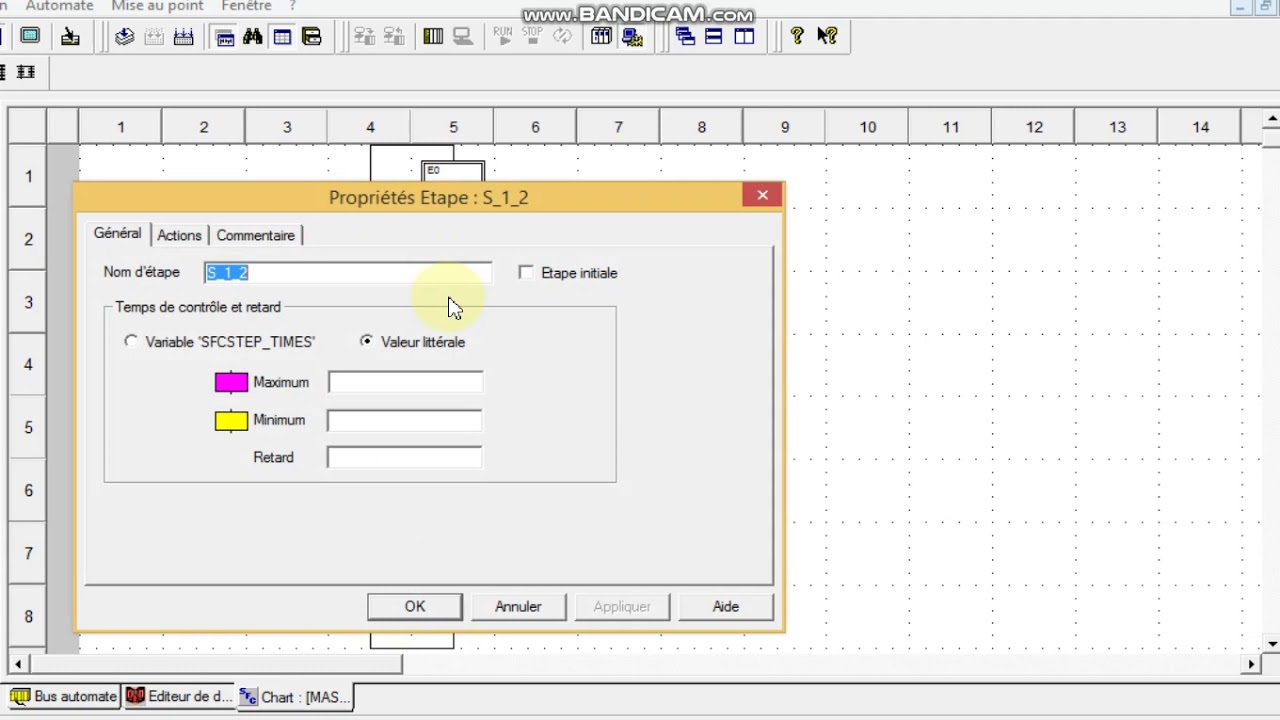 application télérupteur en grafcet sous unity pro - YouTube