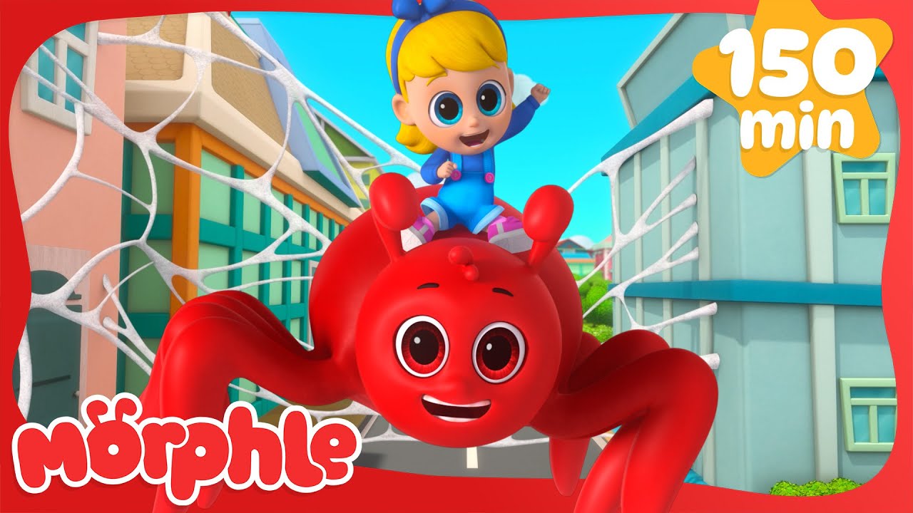 Superhero Spider Morphle Catches the Bandits in his Web 🕷️🕸️| Cartoons ...