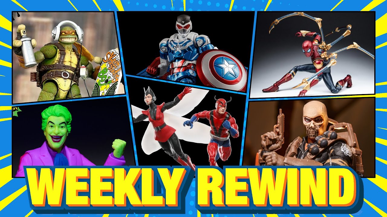 Weekly Rewind! Ep17: Marvel Legends Spider-Man GIJoe DC TMNT My Hero ...