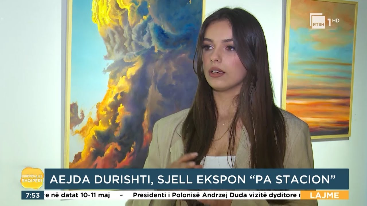 Aejda Durishti nxënësja e talentuar sjell ekspozitën “Pa Stacion”5 ...
