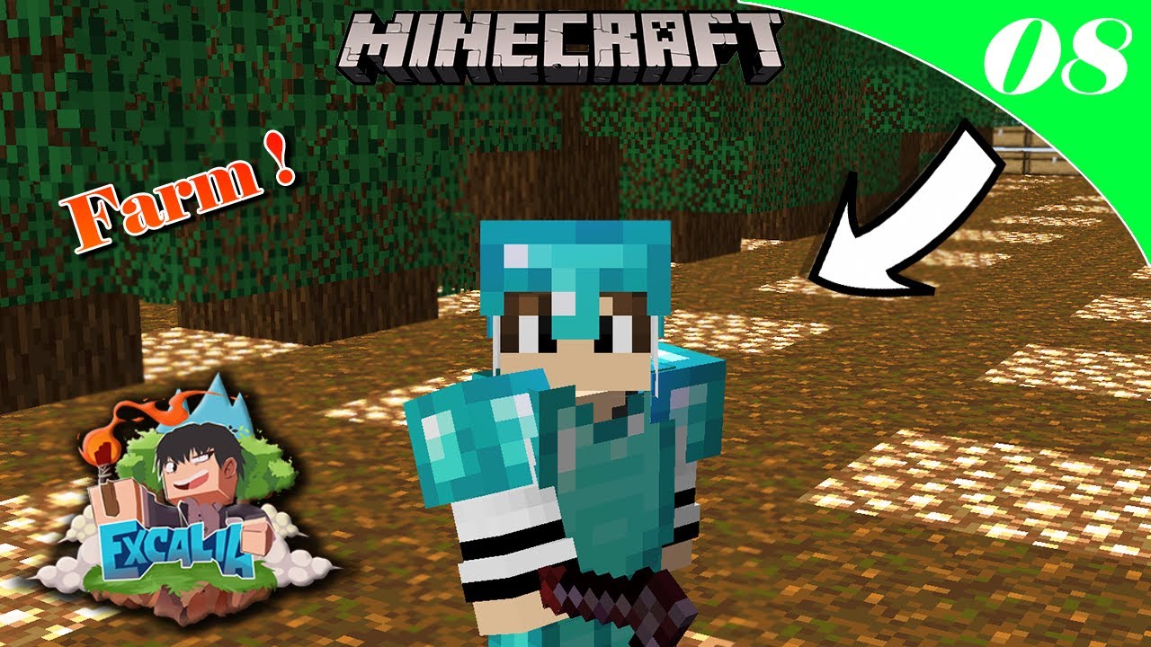 On Agrandi ENFIN les Champs !! | Excalia #8 [Minecraft] - YouTube
