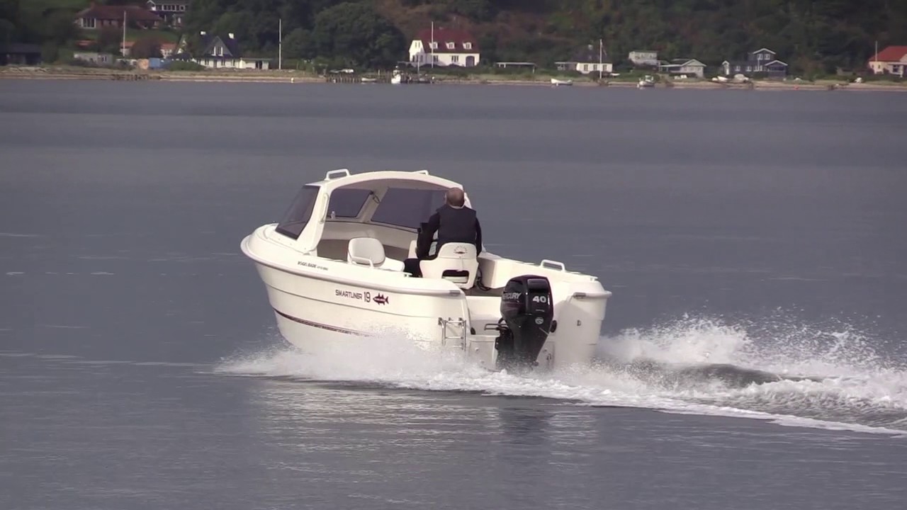 Smartliner 19 Cuddy - Danmark - YouTube