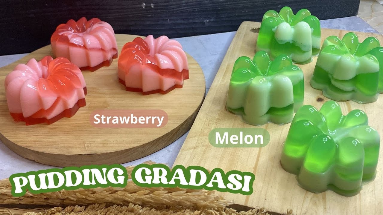 PUDING CANTIK & SEGAR INI SELALU JADI REBUTAN || COCOK UNTUK IDE SNACK ...