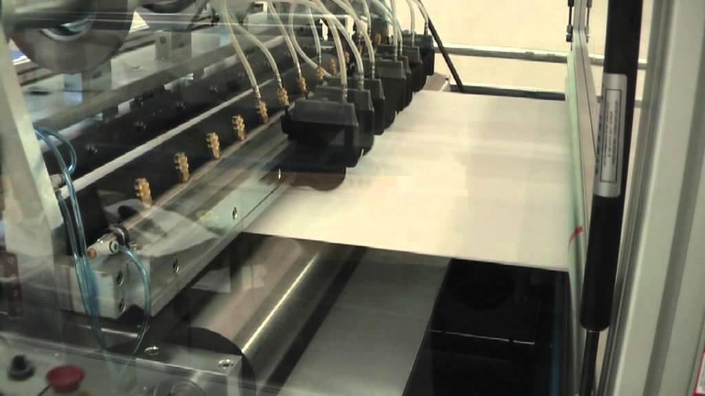 Model 1500 High Speed Cutter (HSC) / Sheeter / Slitter - YouTube