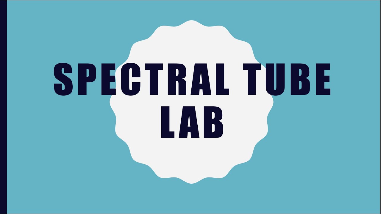 Spectral Tube Lab - YouTube