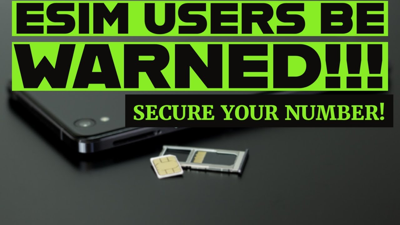 Protect Your Phone Number: Defending Against eSIM Attacks! - YouTube