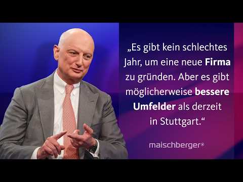 „Groteske Bürokratie, die uns lähmt“ – Unternehmer Nikolas Stihl zur Wirtschaftslage | maischberger