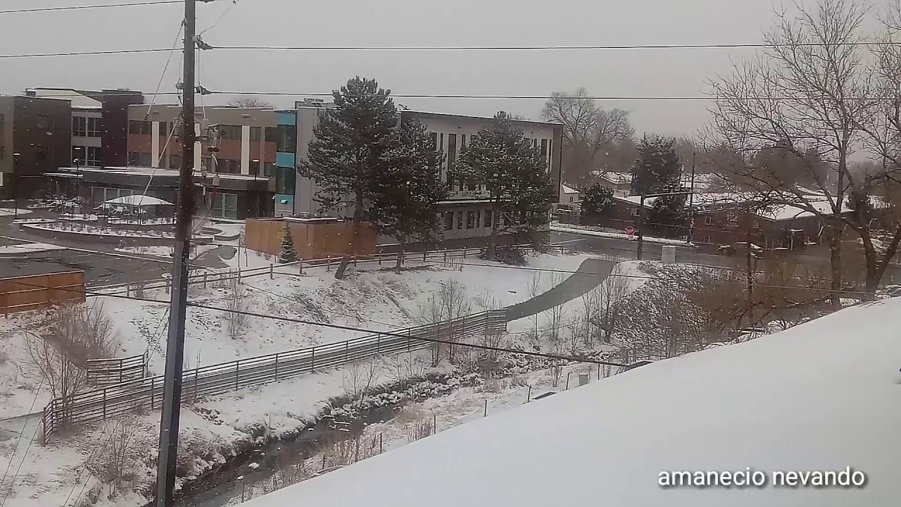 Nevando en colorado - YouTube
