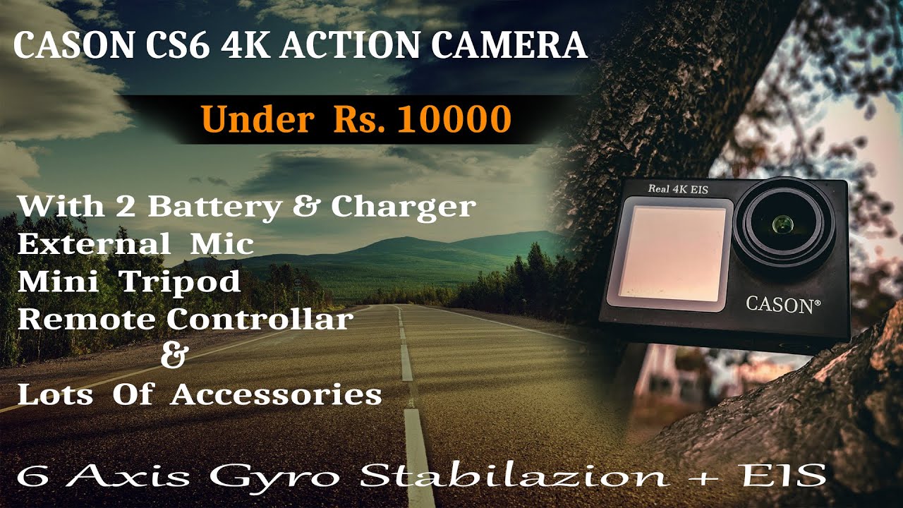 Cason CS6 Action Camera Unboxing & Detailed Review || Best Action ...