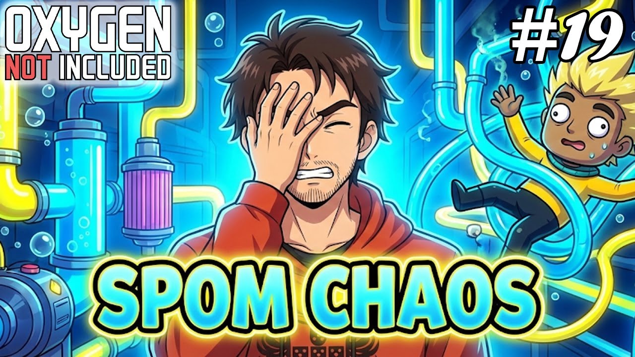 Building a SPOM (Self Powered Oxygen Module)! [Oxygen Not Included ...