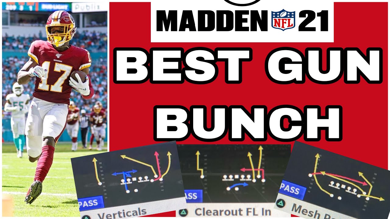 MADDEN 21 - WASHINGTON GUN BUNCH FULL EBOOK‼️ | MONEY OFFENSE🔥 | 1 PLAY ...