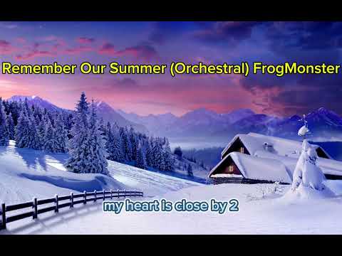 Remember Our Summer - Lyrics - YouTube