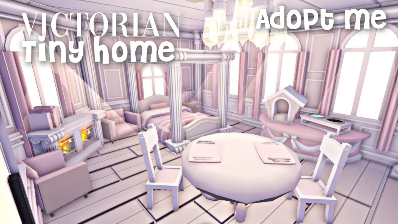 Victorian Coquette - House build - Adopt me - YouTube