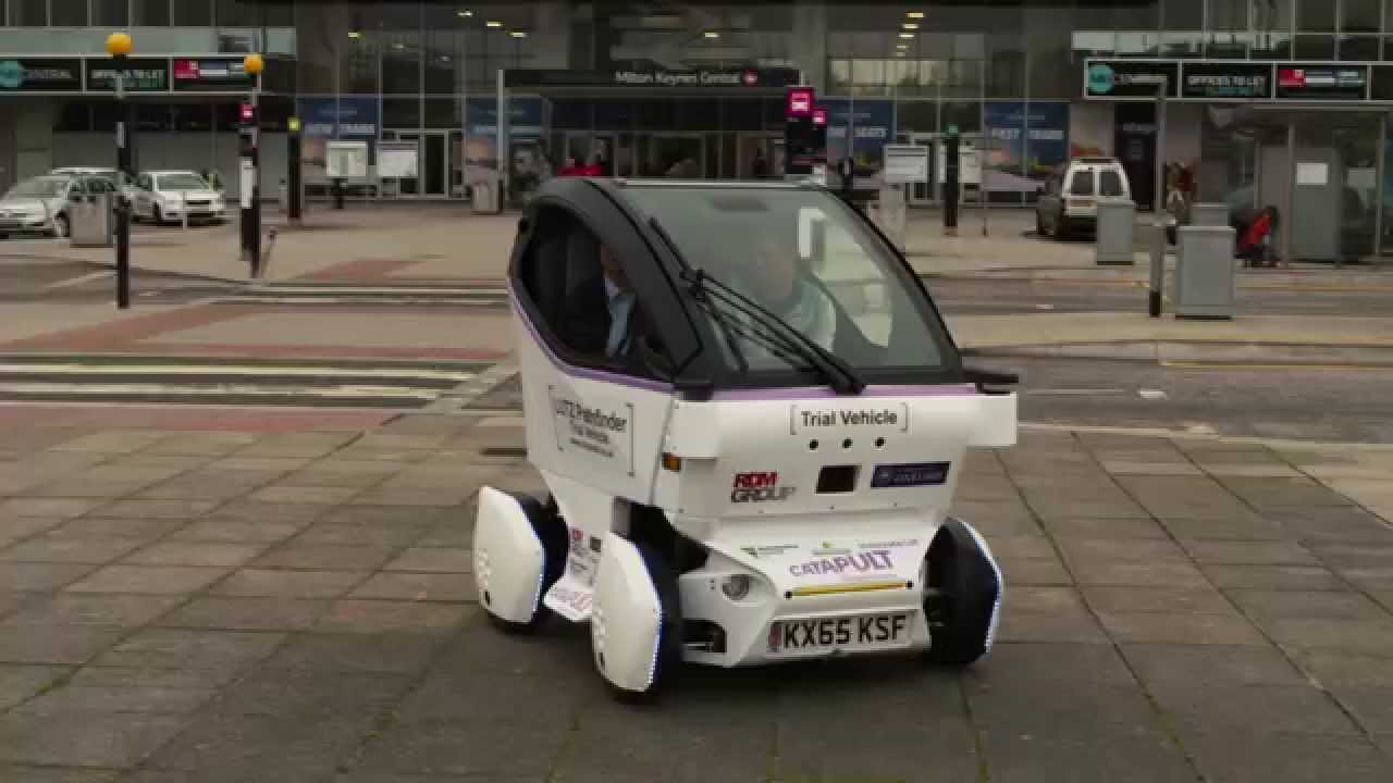 Transport Systems Catapult unveils self-driving project's first 'Pod ...