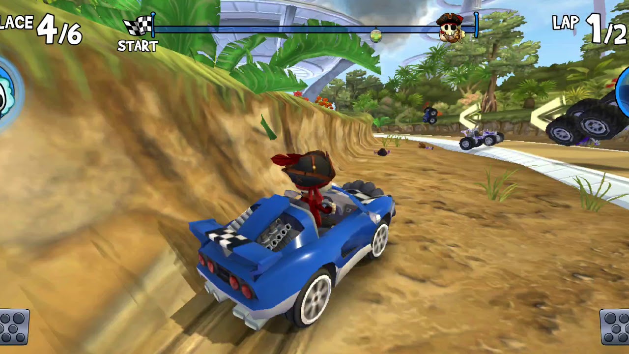 How to win in Red Planet | Beach Buggy Racing | MCSkelly | Shortcuts ...