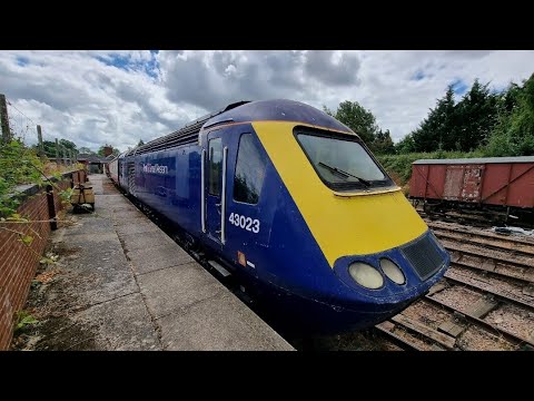 43023 HST Startup on the Colne Valley Railway - YouTube