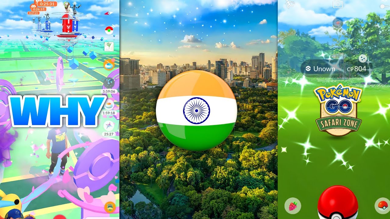 Sorry India 🤨 | Pokémon Go in India - YouTube