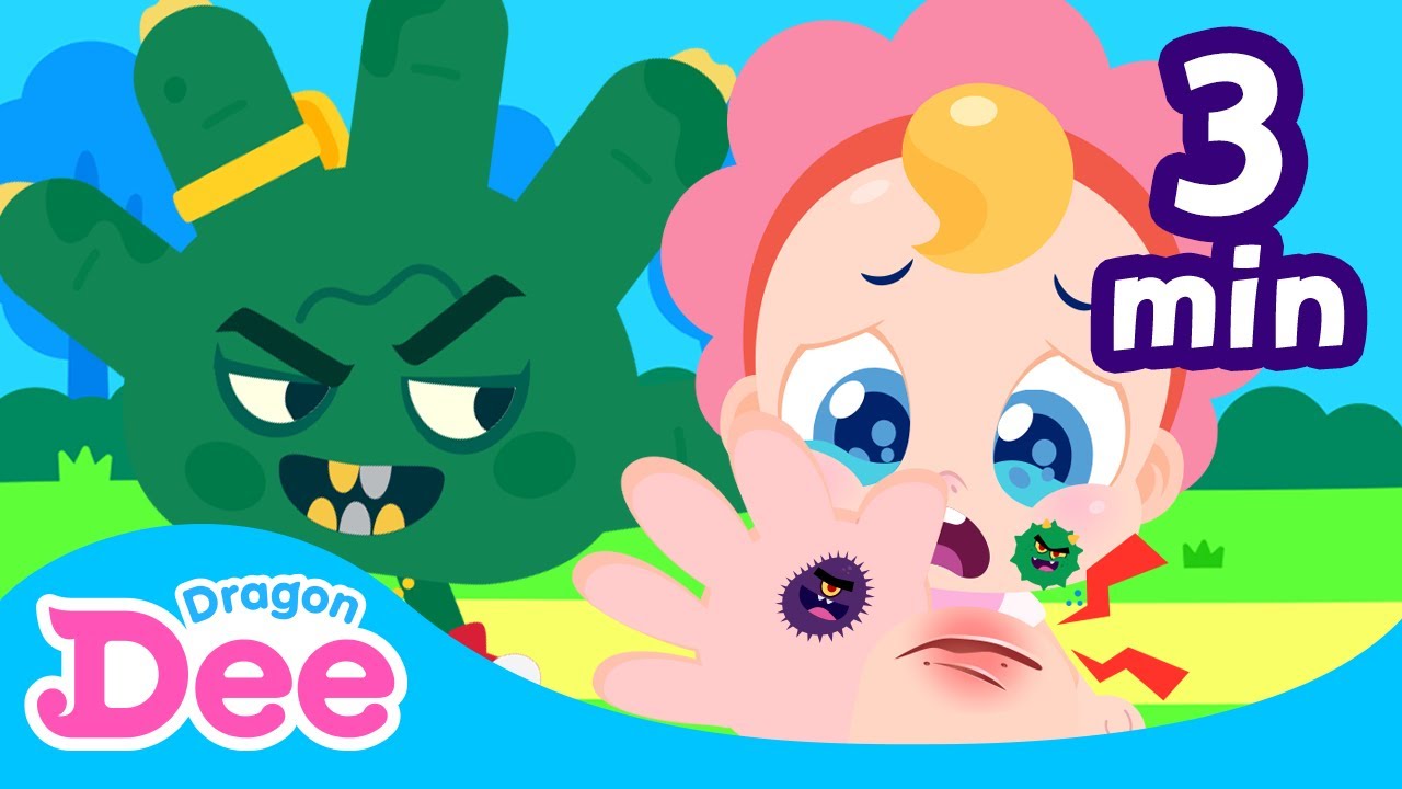 STOP🖐 Picking Scabs!!🩹 | Germs Attack, Scabs Protect 🚨 Safety Game ...