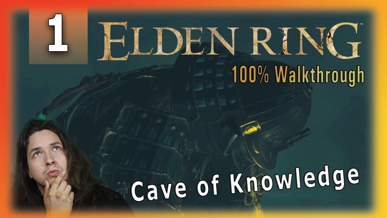Cave of Knowledge - "Is this the tutorial?" | Elden Ring #1 (100% ...