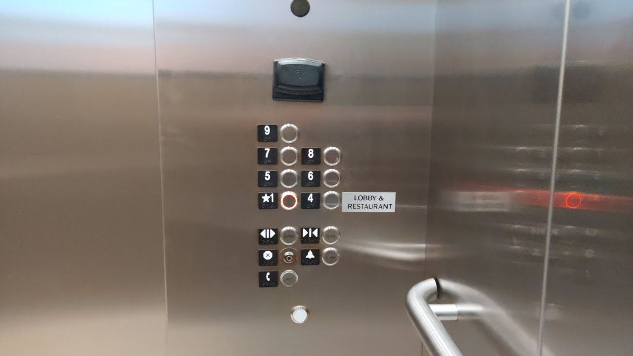 KONE MonoSpace Traction Elevators at The Art Hotel, Denver, CO - YouTube