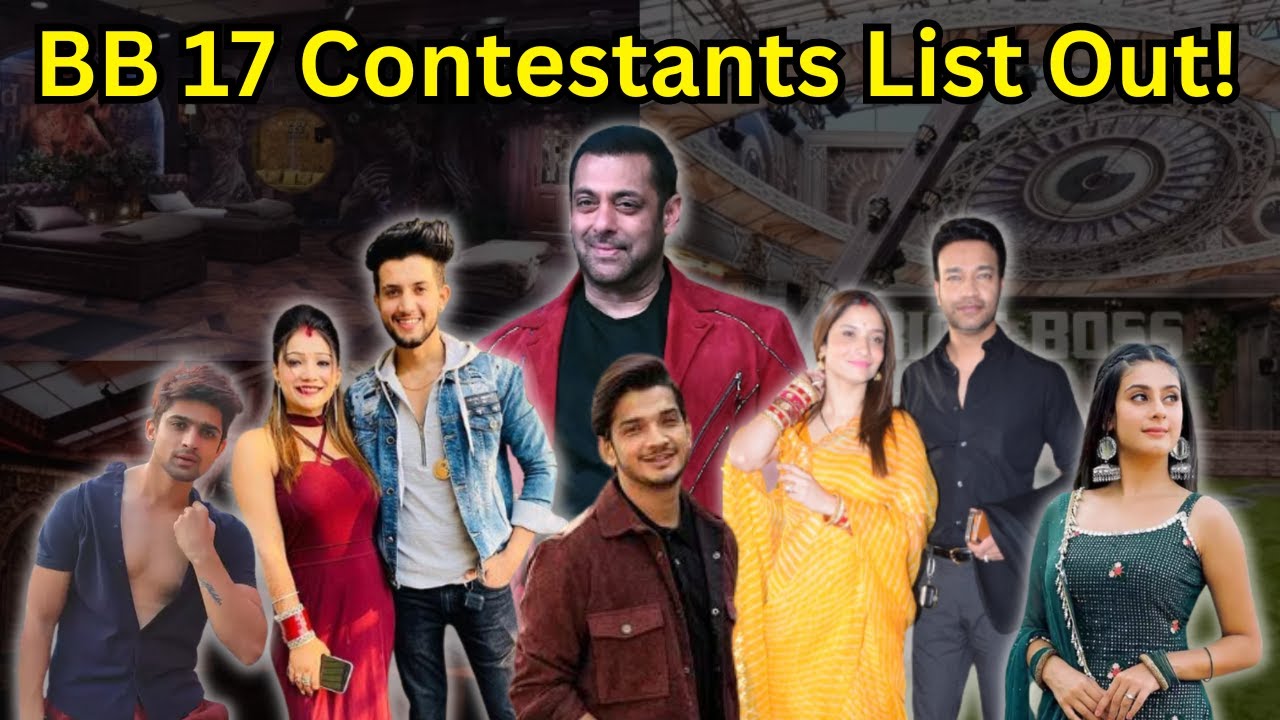 BB17 Final contestants List Out : बिग बॉस 17 में इन 8 कंटेंस्टेंट्स पर ...