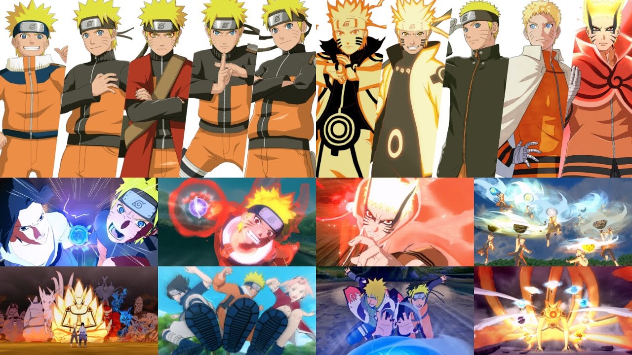 The Naruto Uzumaki All Ultimate & Team Ultimate Jutsu's (4k) NARUTO X ...