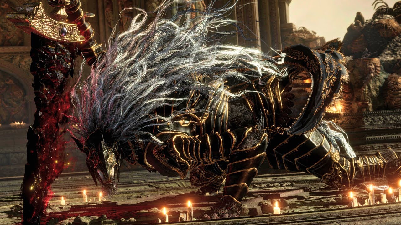 Elden Ring - Maliketh the Black Blade Boss Fight | Solo [4K PS5] - YouTube