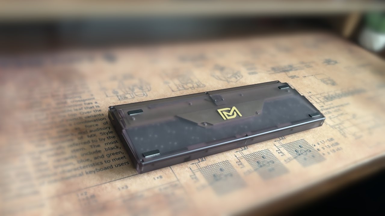 PC Forever65 - Cherry MX2A Nixies on Nylon Plate Typing Sounds - YouTube