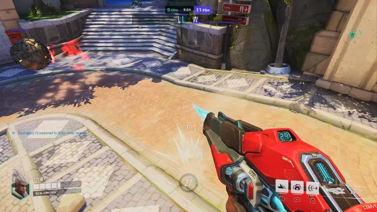 Overwatch 2 : Anti Gravity Game Mode | Playing As Sojourn - YouTube