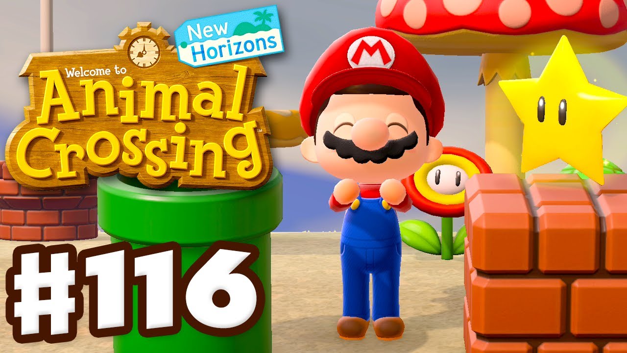 New Mario Items! - Animal Crossing: New Horizons - Gameplay Part 116 ...