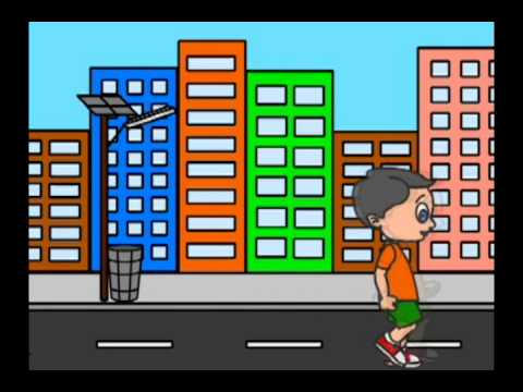 Keep our city clean animation - YouTube