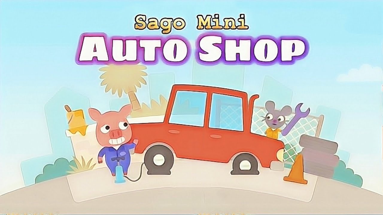 Sago Mini Auto Shop! Roll up your sleeves and grab your toolbox - Sago ...