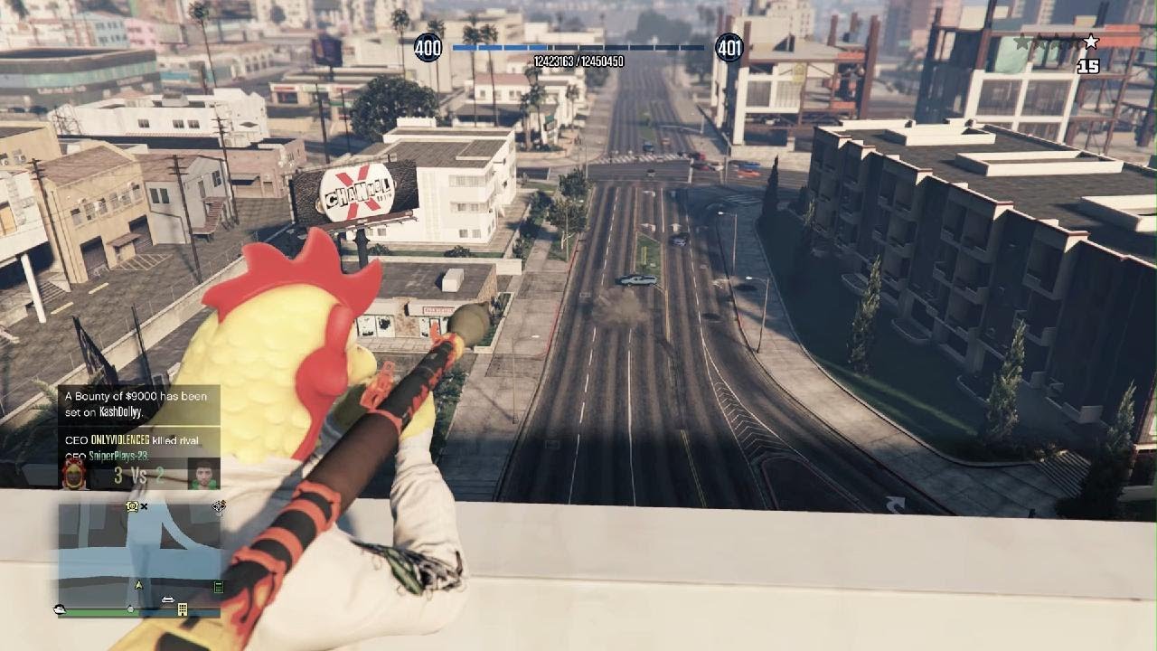 Grand Theft Auto V: Rocket Psycho 5 {#SniperPlays-23} Obliterared ...