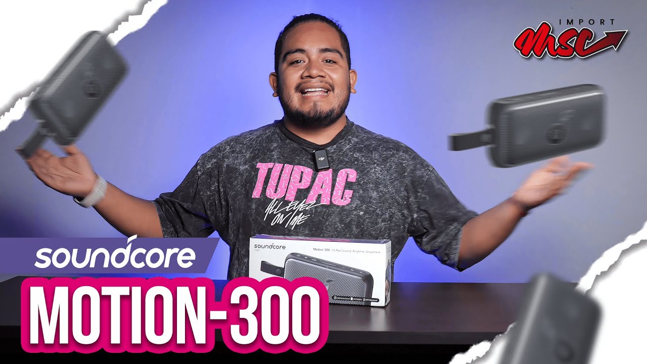 Soundcore MOTION-300 🔊 - UNBOXING 📦 y prueba de sonido 🔊 - YouTube