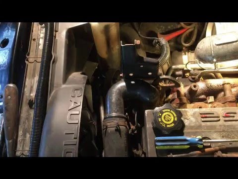How to change an alternator change alternator - YouTube