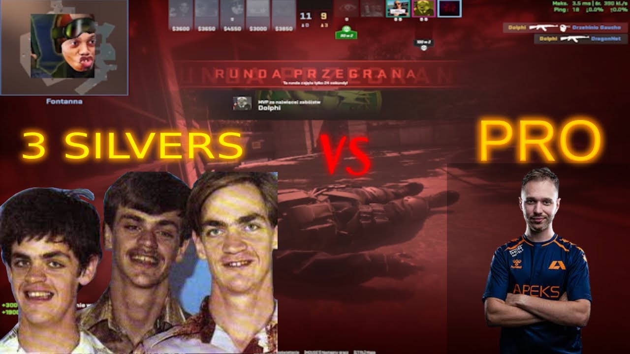 3 SILVER VS CS2 PRO - YouTube