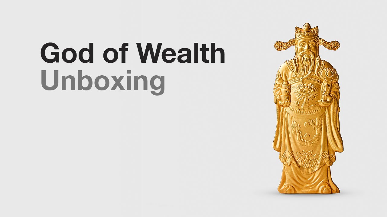 God of Wealth 财神爷 2 oz Pure Silver Collectible Coin - Unboxing - YouTube