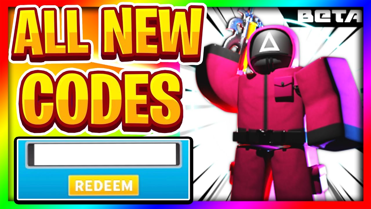 Aimblox BETA (SQUID GAME) ALL *NEW* SECRET OP CODES!? Roblox Aimblox ...